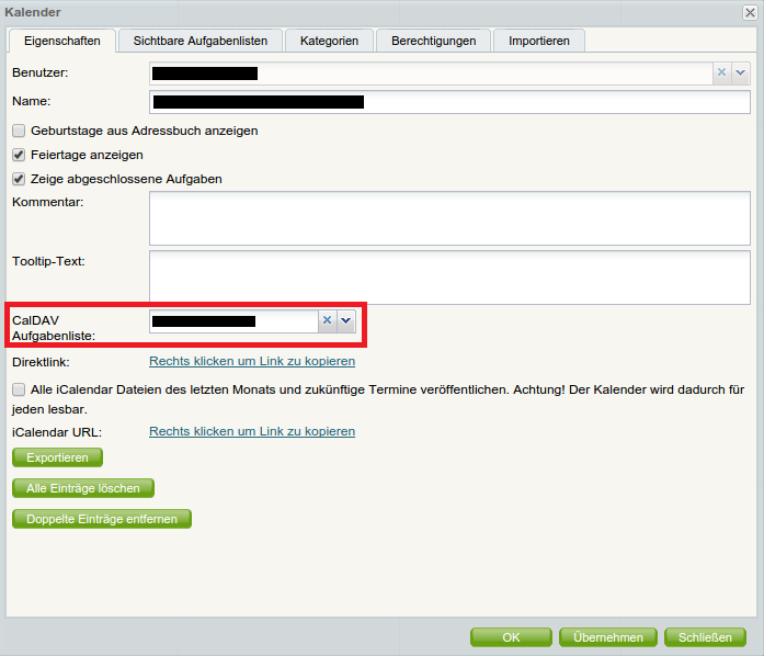 Synchronisation mit der Groupware - Rechenzentrum - Universität Greifswald